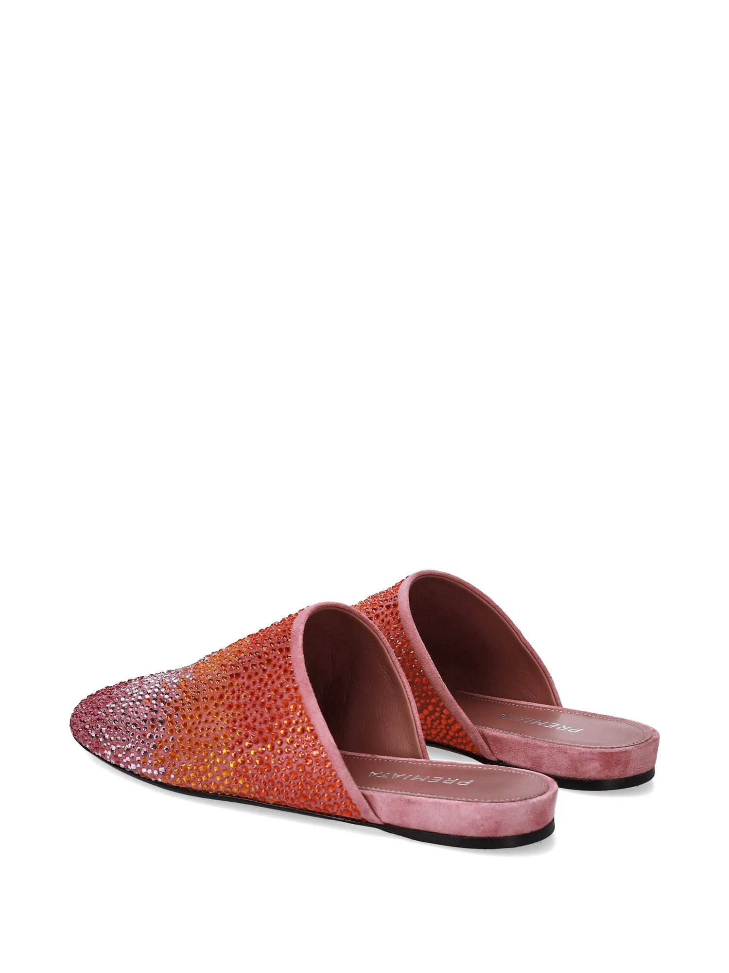 Мюли PREMIATA Rhinestone flat mules, размер 36 EU, pink — фото 1