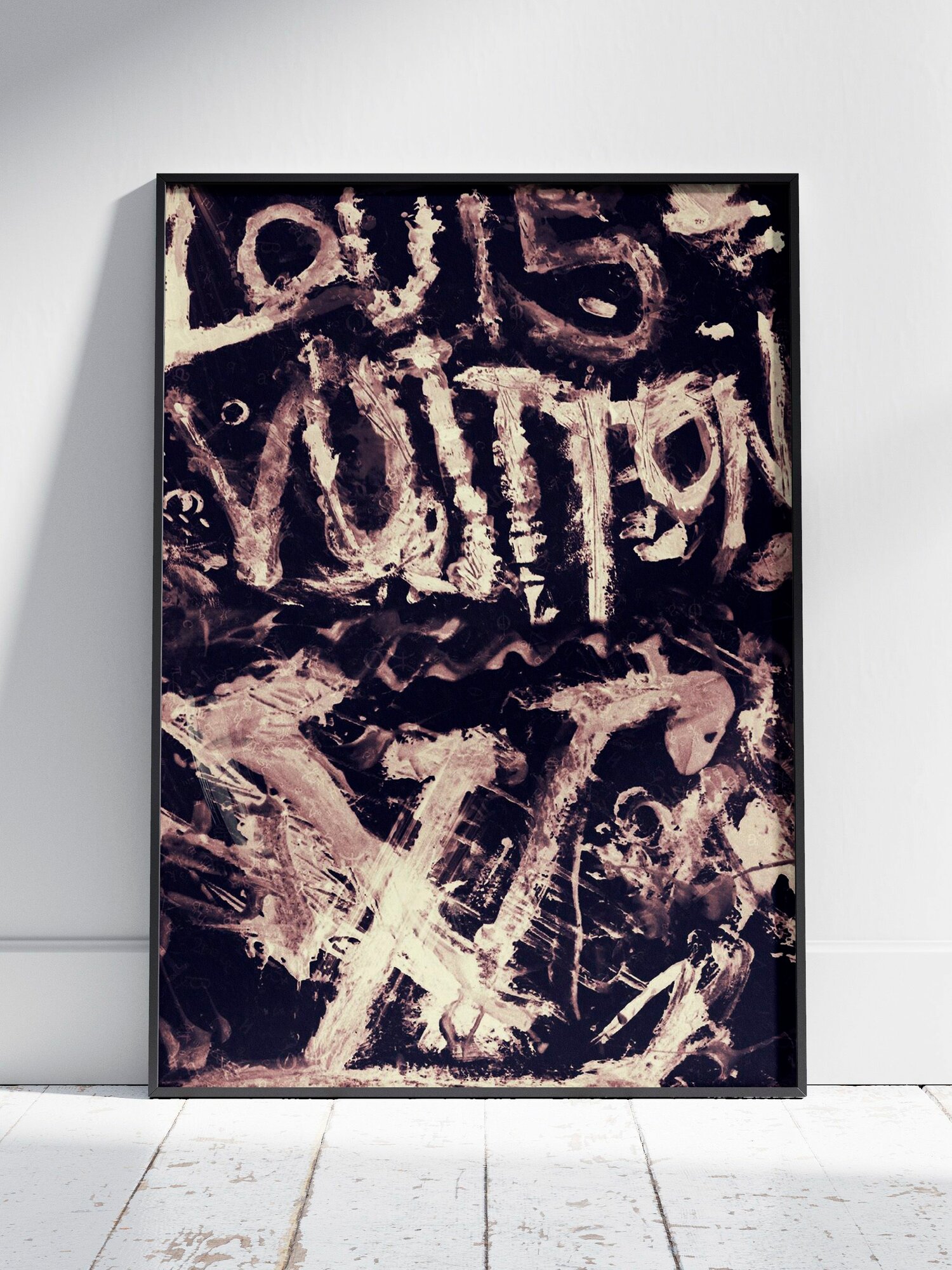 Плакат на стену для интерьера Луи Виттон (Louis Vuitton 3) - Постер по модели, бренду и моде формата A4 (21x30 см)