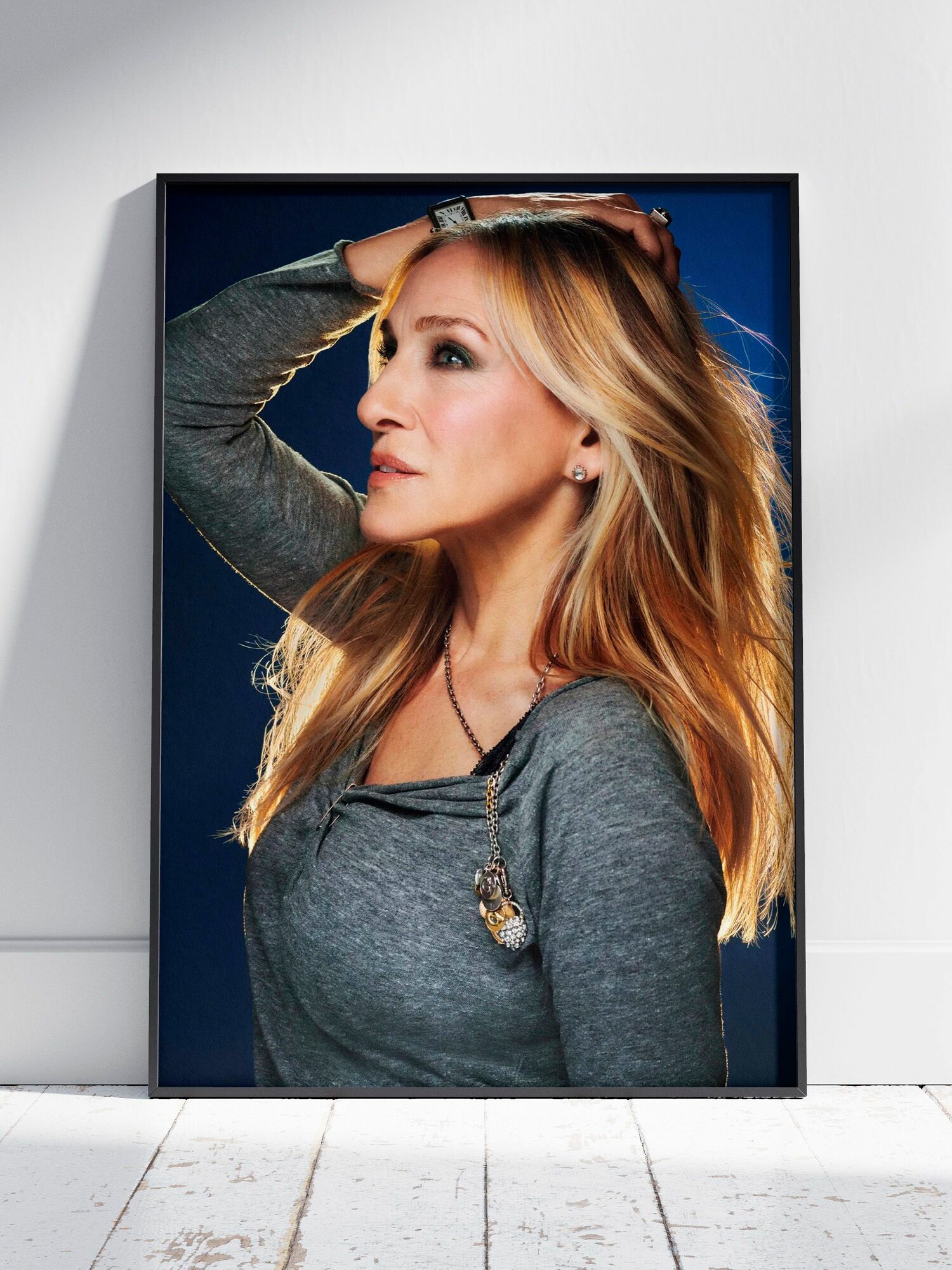 Плакат на стену для интерьера Сара Джессика Паркер (Sarah Jessica Parker 48) - Постер по актеру фильма, кино, сериала формата A4 (21x30 см)