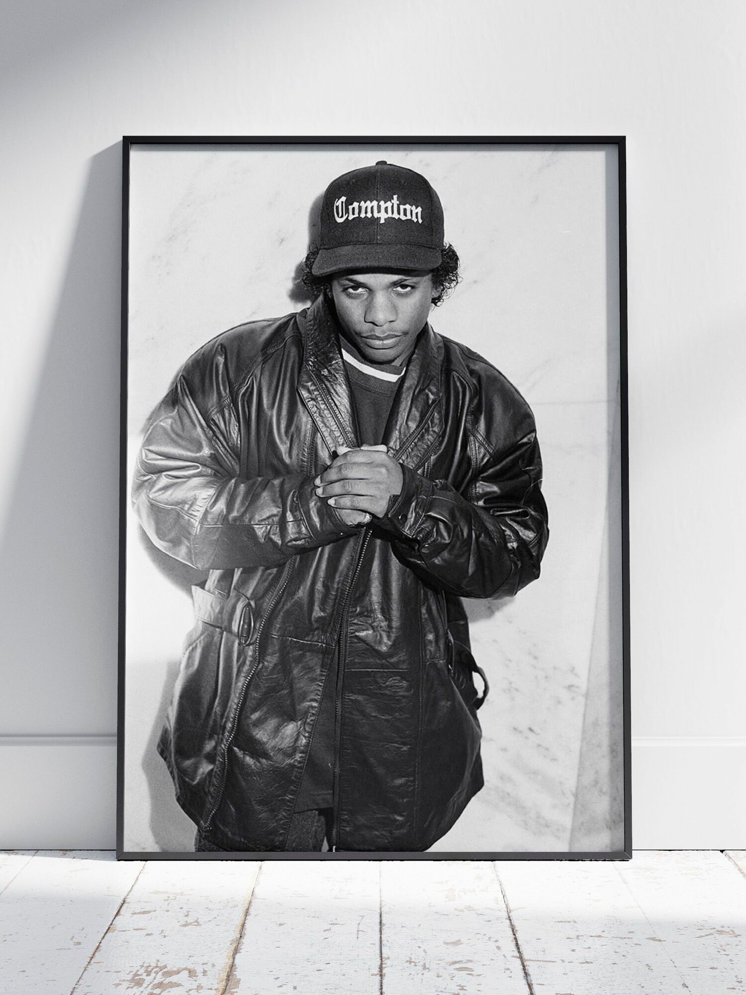 Плакат на стену для интерьера Изи И (Eazy E 8) - Постер по музыке и артисту формата A4 (21x30 см)