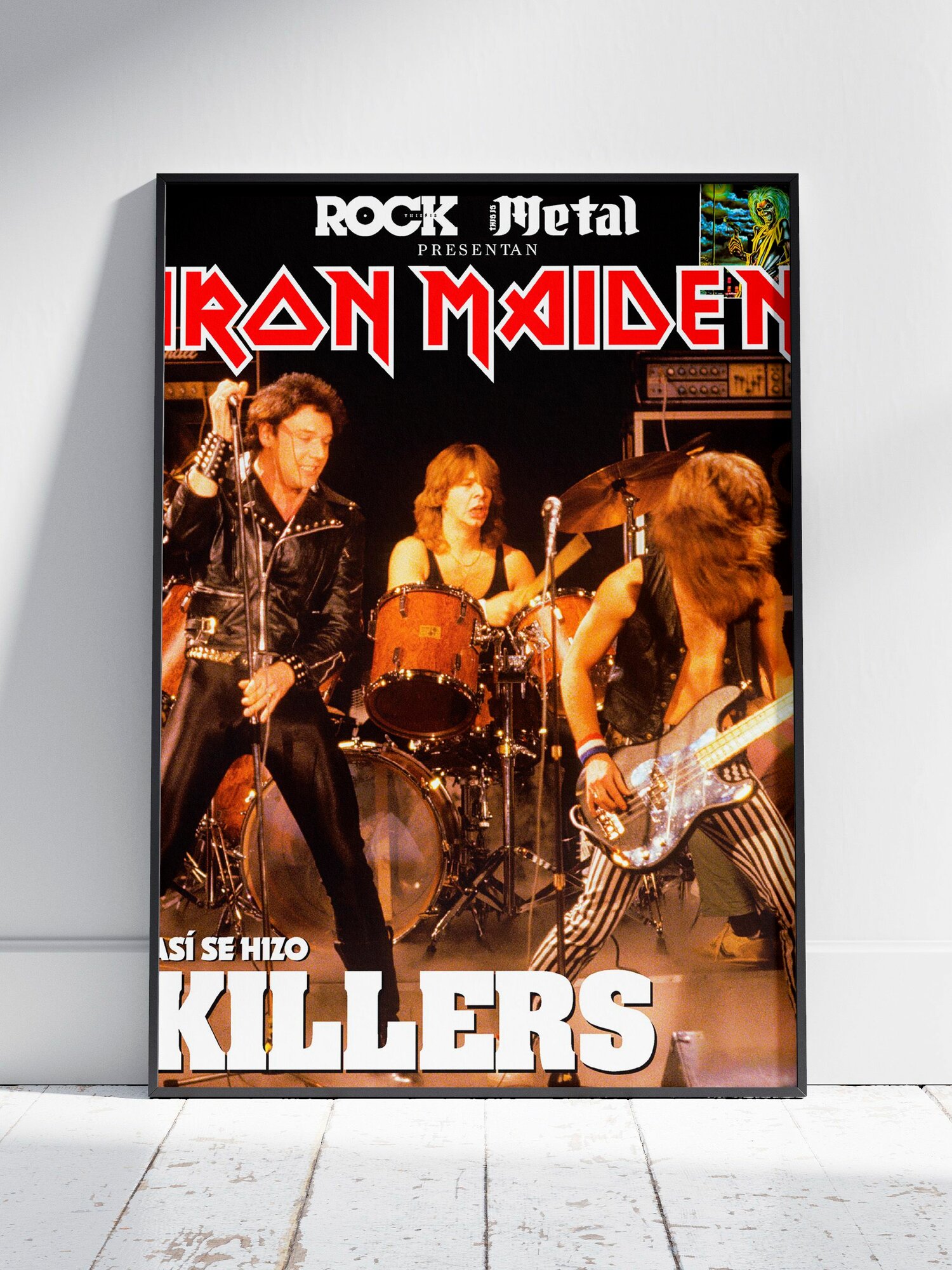 Плакат на стену для интерьера Айрон Мейден (Iron Maiden 10) - Постер по музыке и артисту формата A3 (30x42 см)