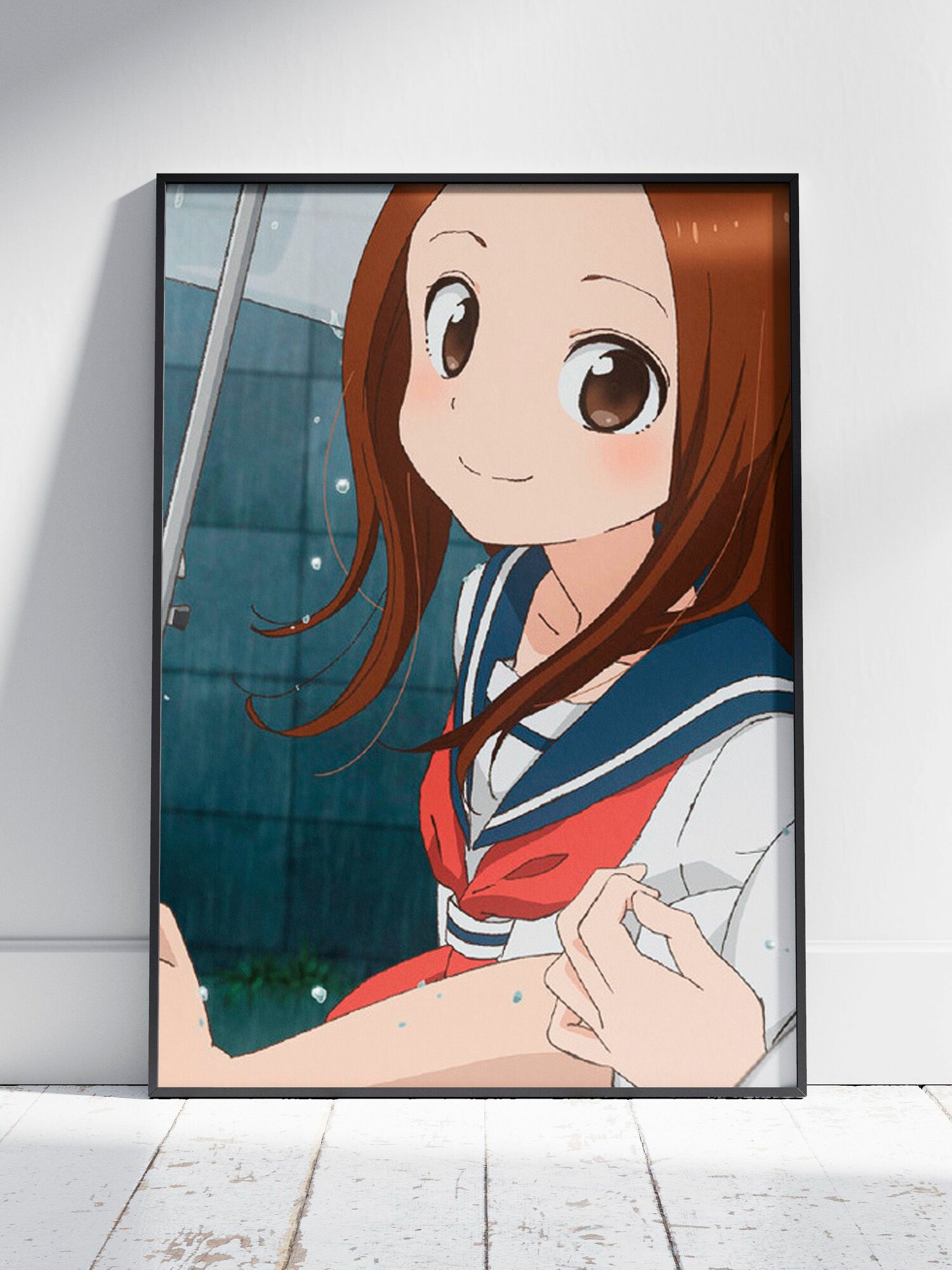 Плакат на стену для интерьера Озорная Такаги (Teasing Master Takagi-san 17) - Постер по аниме и манге формата A4 (21x30 см)