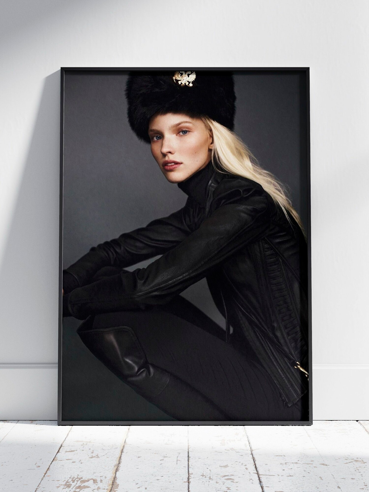 Плакат на стену для интерьера Саша Лусс (Sasha Luss 27) - Постер по модели, бренду и моде формата A4 (21x30 см)