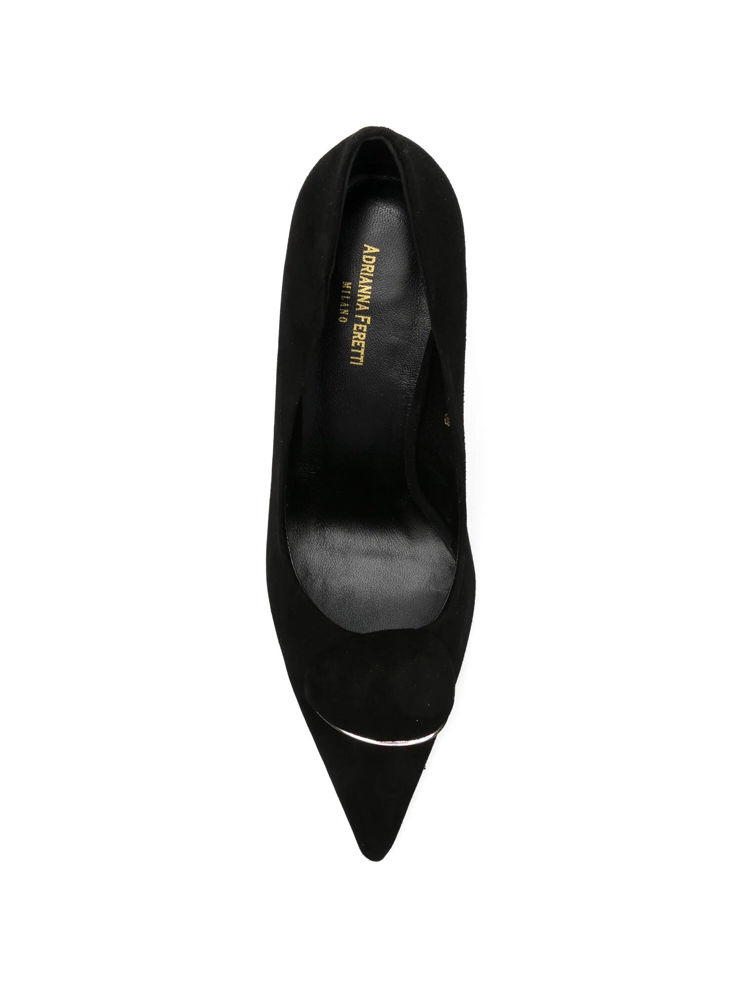 Туфли ADRIANNA FERETTI Pointed-toe pumps, размер 37, black/black — фото 1