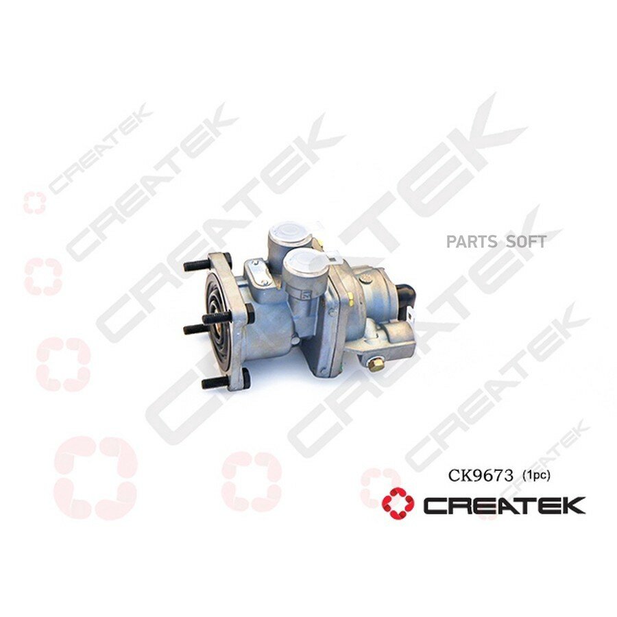 Клапан тормозной главный HOWO 2011г CREATEK CK-WG9000360520 2 от официального дистрибьютора, CREATEK, артикул CK9673