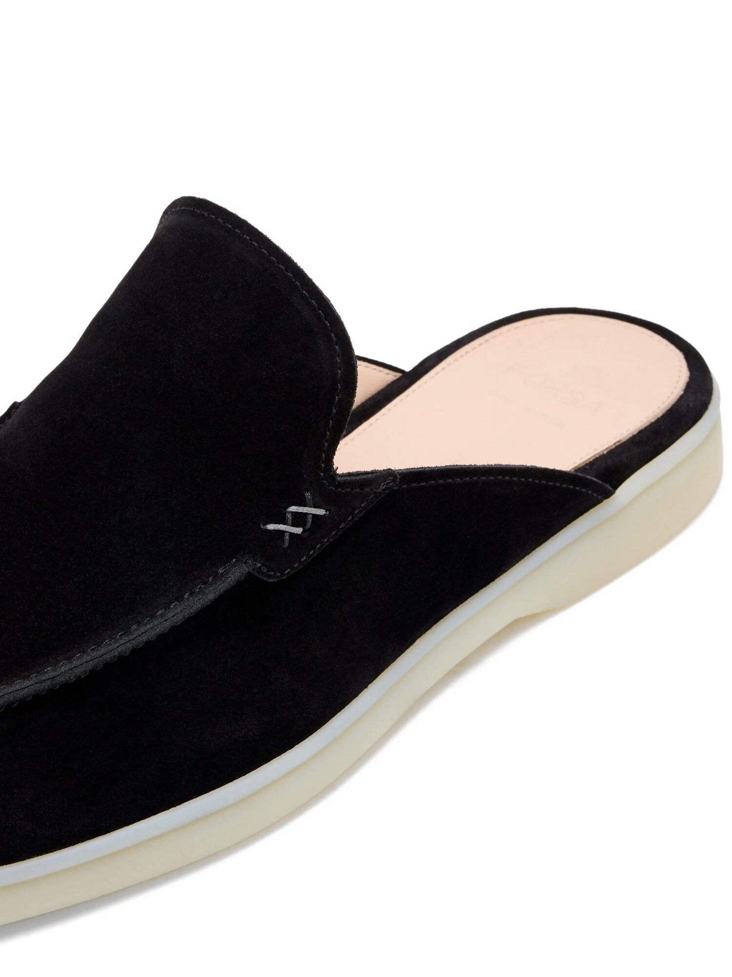Мюли FORSA Suede mules, размер 47, black/black — фото 1