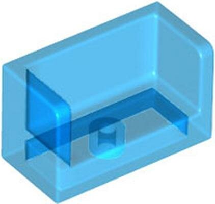 Деталь Lego 23969 Panel 1 x 2 x 1 with Rounded Corners and 2 Sides