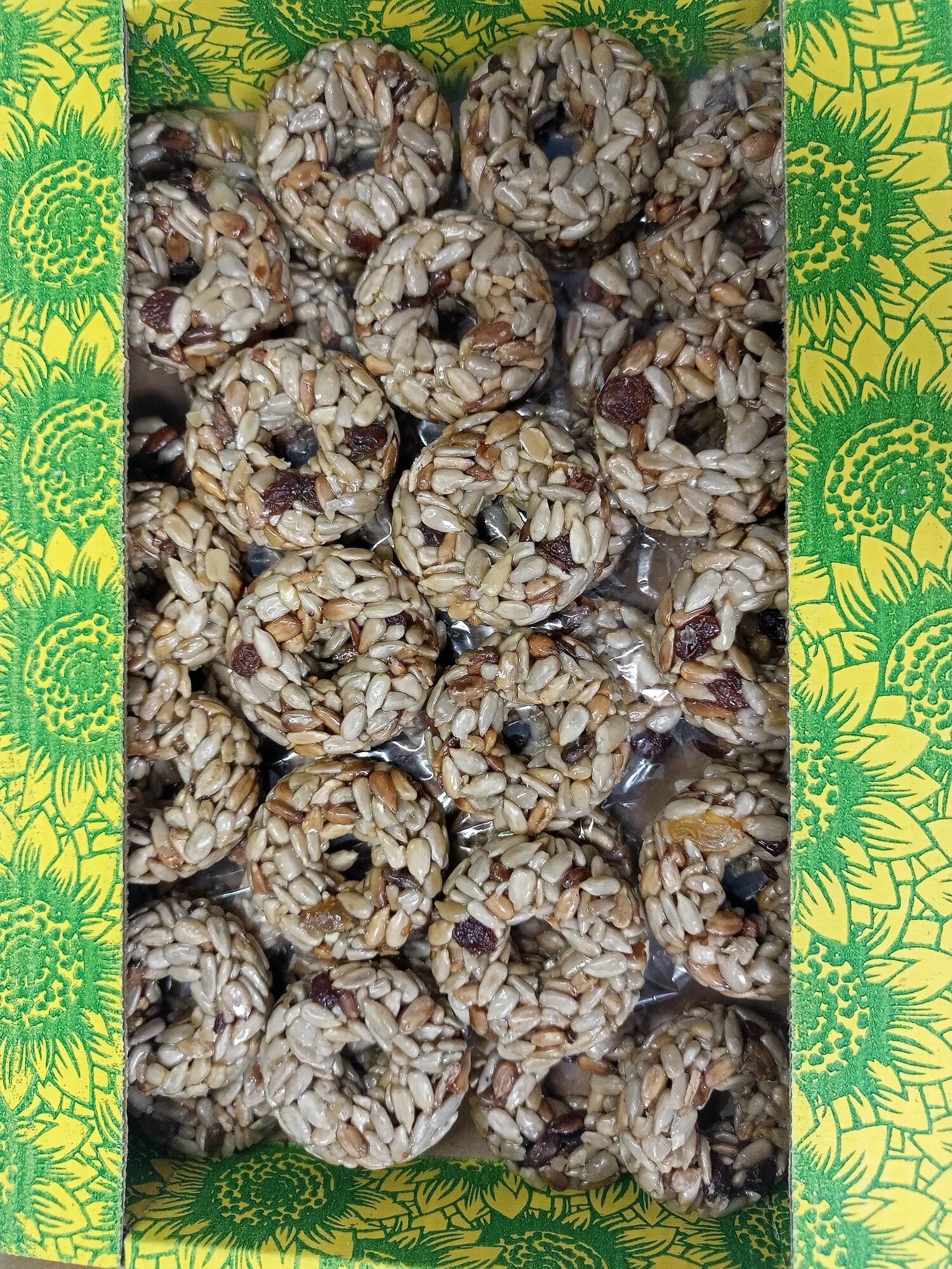 Козинаки из подсолнечника с мёдом с сухофруктами ИП Трофимов "Зачётные"