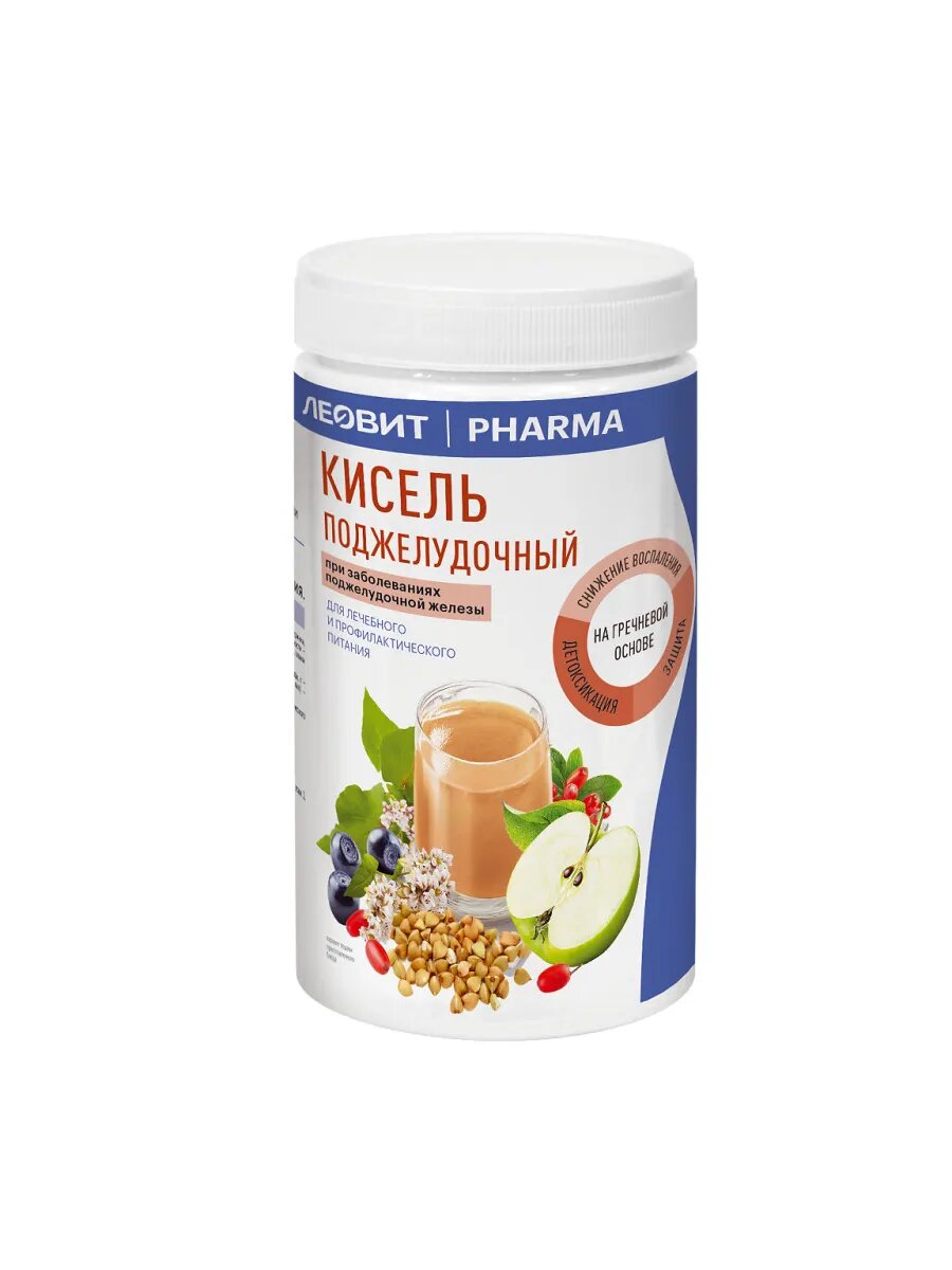 Леовит Pharma Кисель Поджелудочный банка 400 г 1 шт