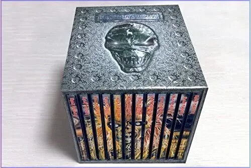 Iron Maiden Eddie's Box Set 15 CD Limited edition Albums music, Высококачественный музыкальный компакт-диск