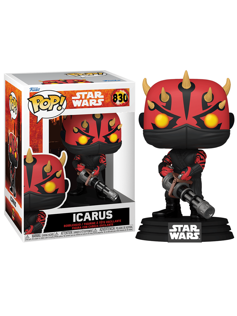 Фигурка Funko POP! Икарус в маске и с миниганом (Icarus) #830