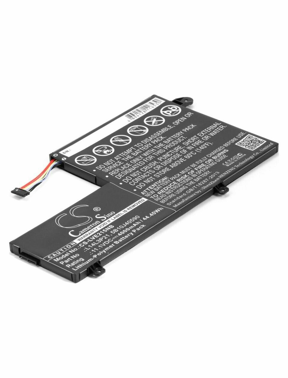 Аккумуляторная батарея для ноутбуков Lenovo IdeaPad 500S-14ISK, Flex 3 (5B10J40590, L14L3P21, L14M3P21)