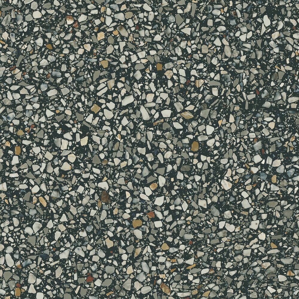 Керамический гранит KERAMA MARAZZI SG653622R Бричиола чёрный лаппатированный обрезной 60x60x0,9 Цена за 1/уп