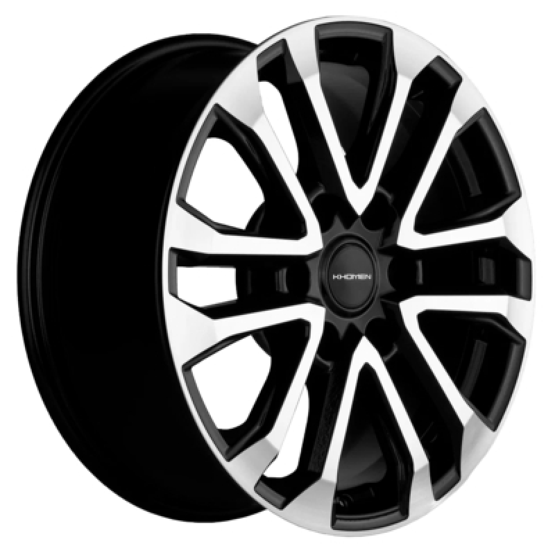 Диск колесный Khomen Wheels KHW1805 (Mazda BT50) 7,5x18 6x139,7 Dia93.1 ET45 цвет Black-FP
