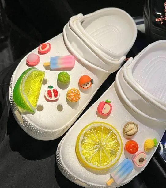 Джиббитсы для crocs, джибитсы объемные набор 15шт