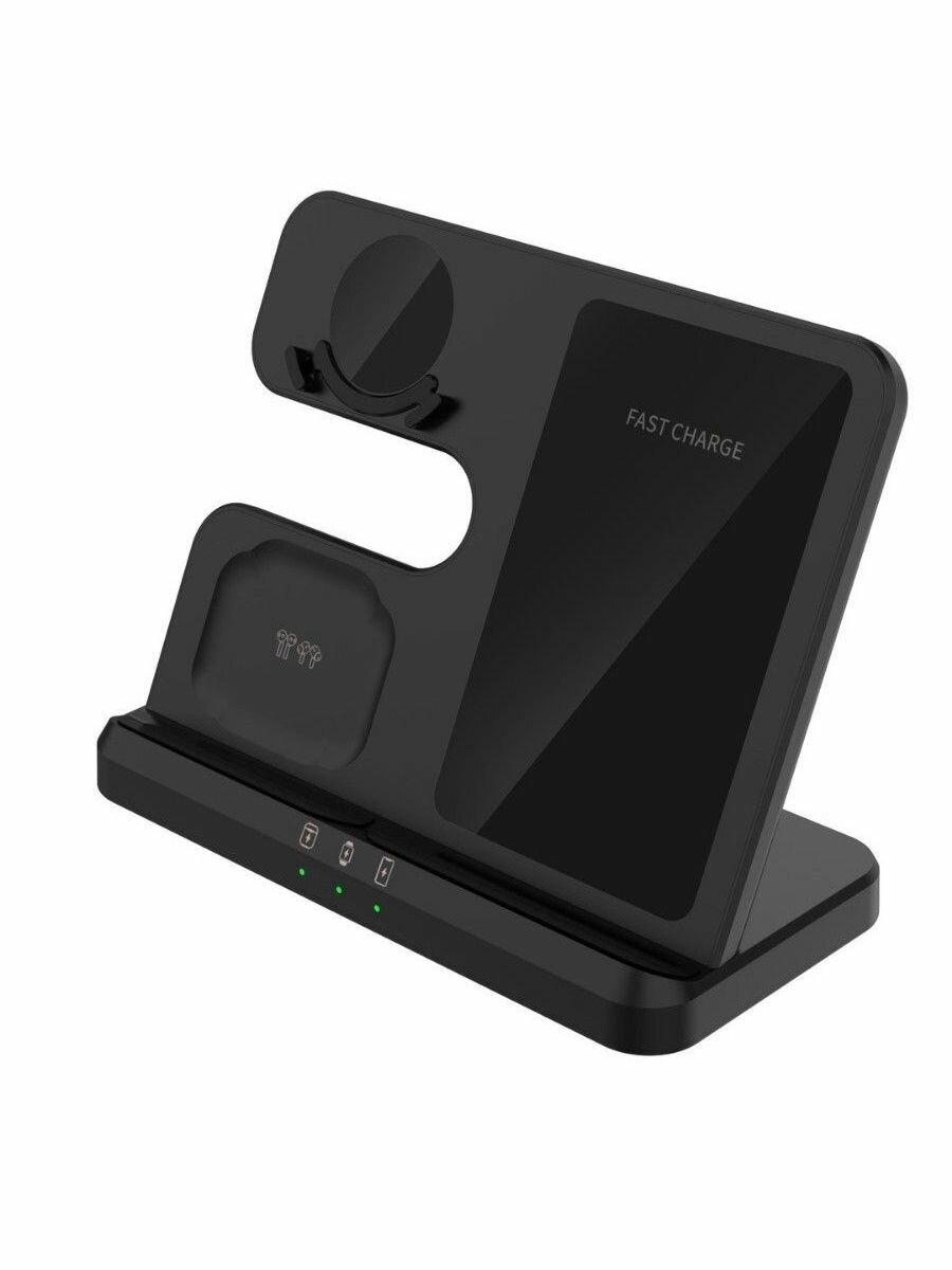 Зарядное устройство беспроводное 623 для часов Samsung, 15W быстрая зарядка с чехлом
