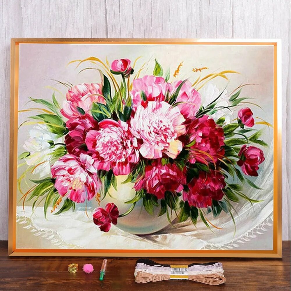 MEIAN Набор для вышивания,40x30CM,14CT
