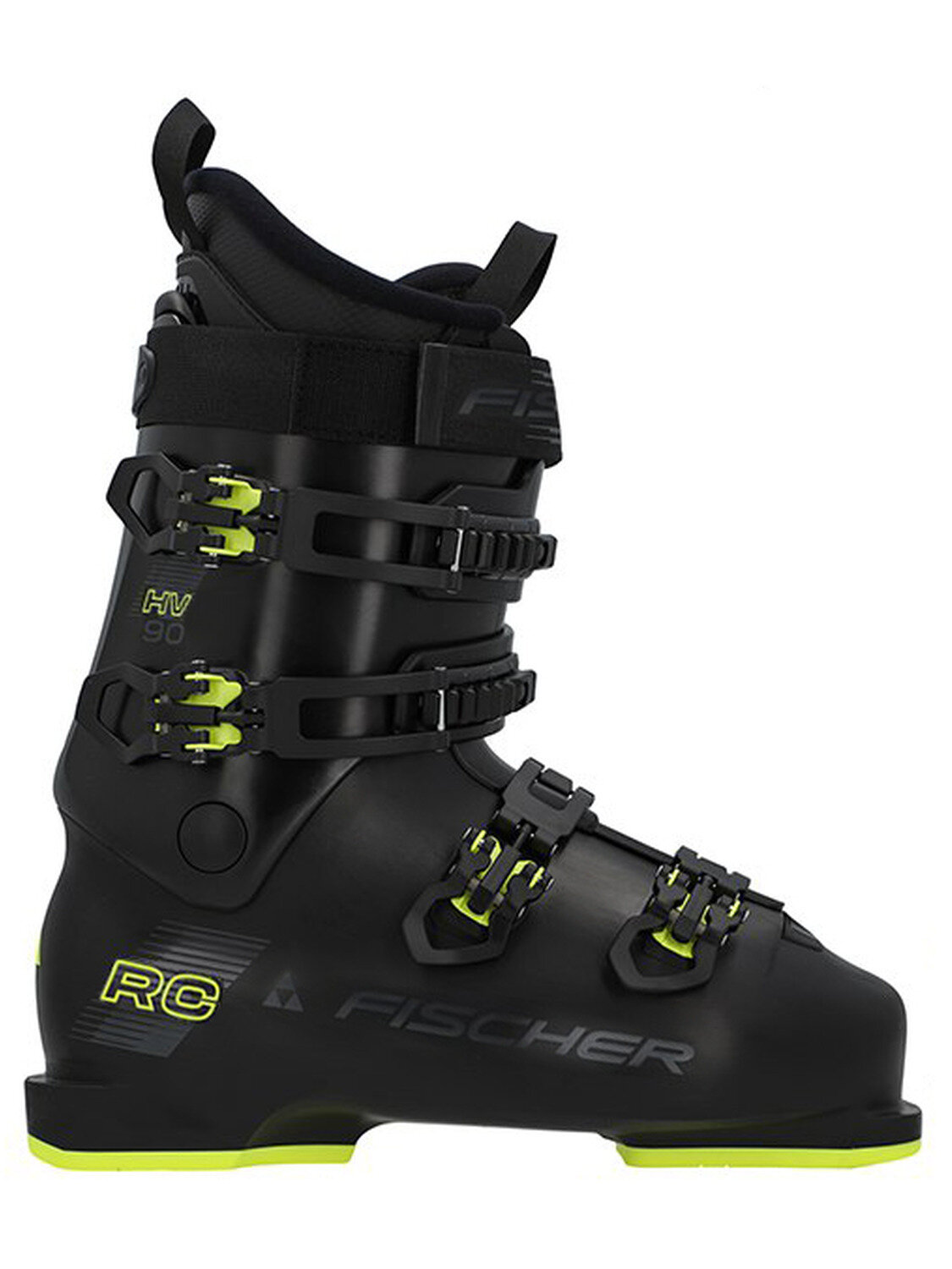 Горнолыжные ботинки Fischer RC 90 Yellow Black 25/26 , для мужчин , черный