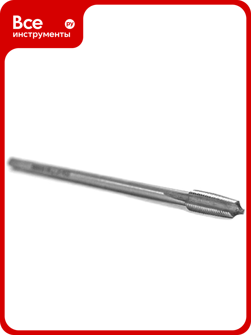 Метчик М3х0,5 гаечный HSS левый L=70мм исп2 ГОСТ 1604-71 Beltools ri.356.171