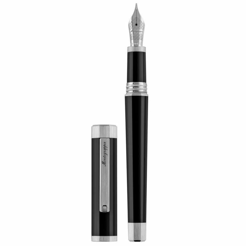 Перьевая ручка Montegrappa Otto Palladium F. Артикул OTTO-P-FP-18F