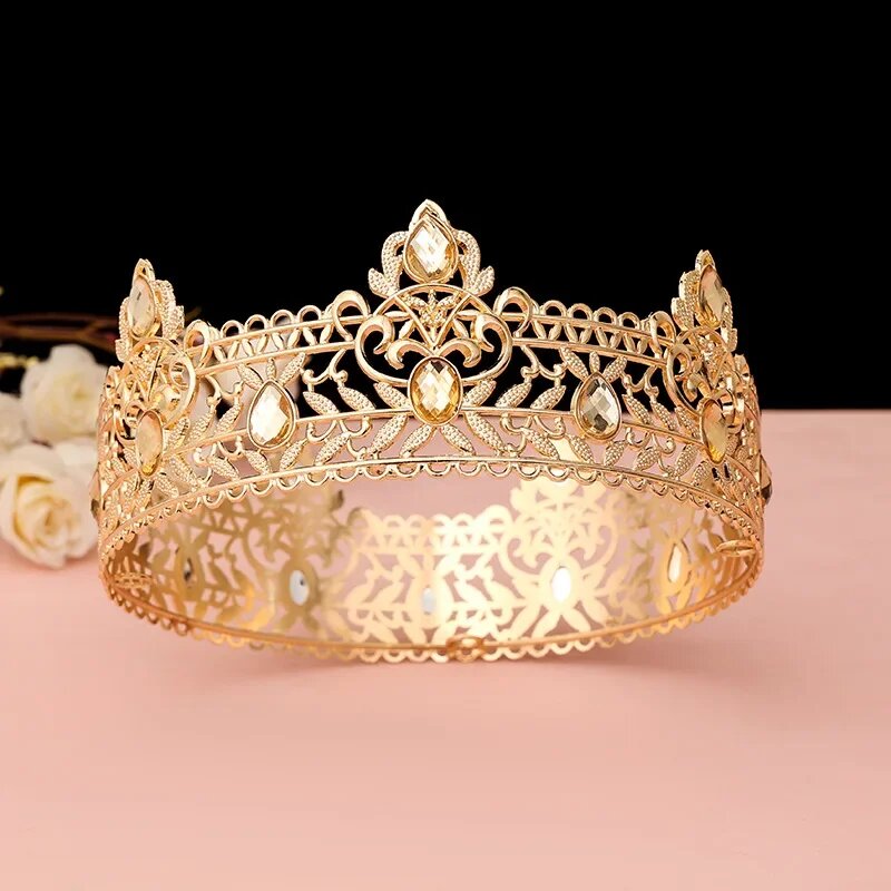 Корона "Европейская и американская", цвет KC gold, круглая, универсальная
