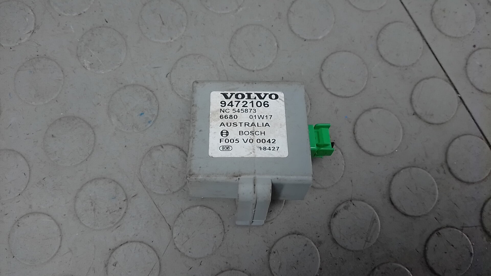 Блок управления VOLVO V40 VW, Номер 9472106, F005V00042