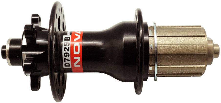 Втулка задняя Novatec D792SB-11S, под диск, 32H Черный