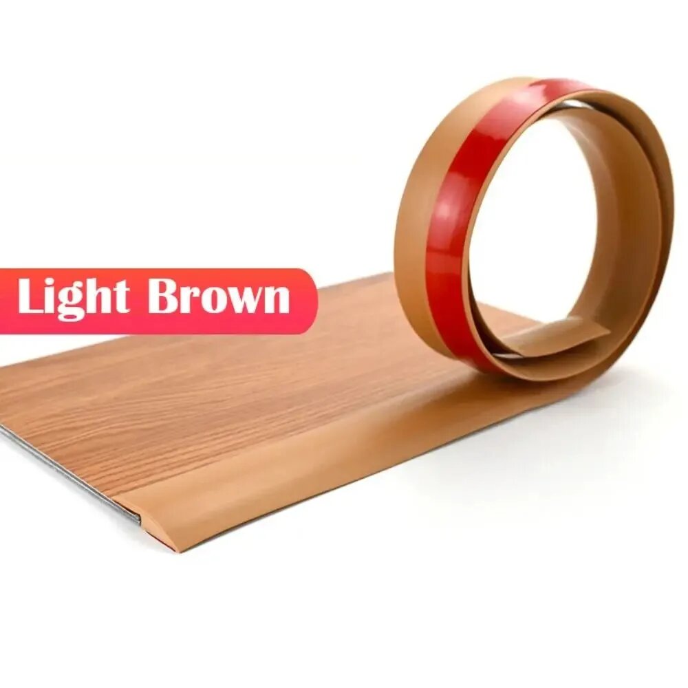 Самоклеящаяся ПВХ-лента для уплотнения порогов brown