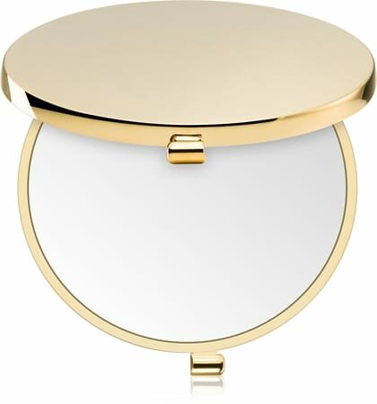 Набор аксессуаров для макияжа Janeke Gold Line Handbag Double Mirror, золотой, 1 шт