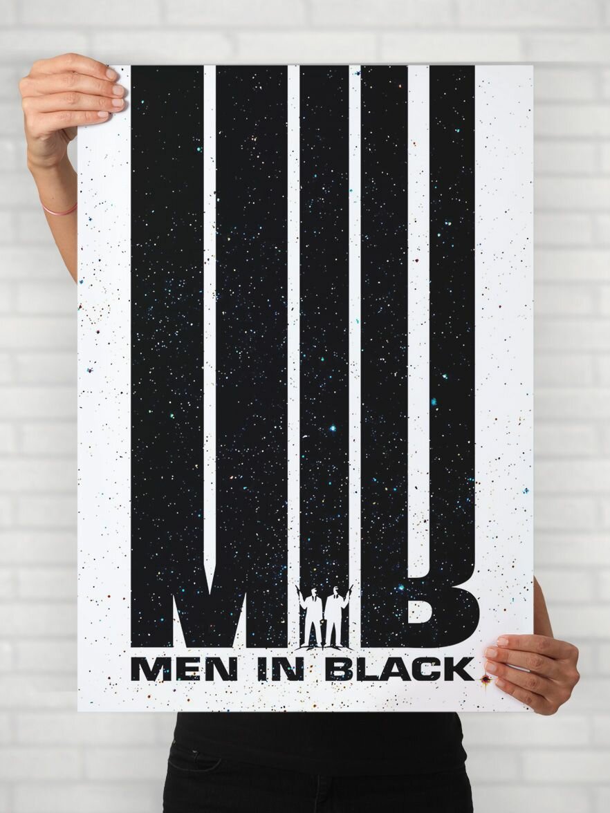 Плакат на стену для интерьера Люди в черном (Men in Black 5) - Постер по фильму кино формата А2 (42x60 см)