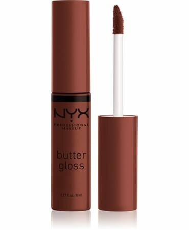 Блеск для губ NYX Professional Makeup Butter Gloss, оттенок 51 Brownie Drip, 8 мл