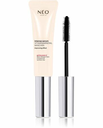 Тушь для ресниц NEO MAKE UP Intense Serum Vitamin & Mineral Mascara, черный, 9 мл