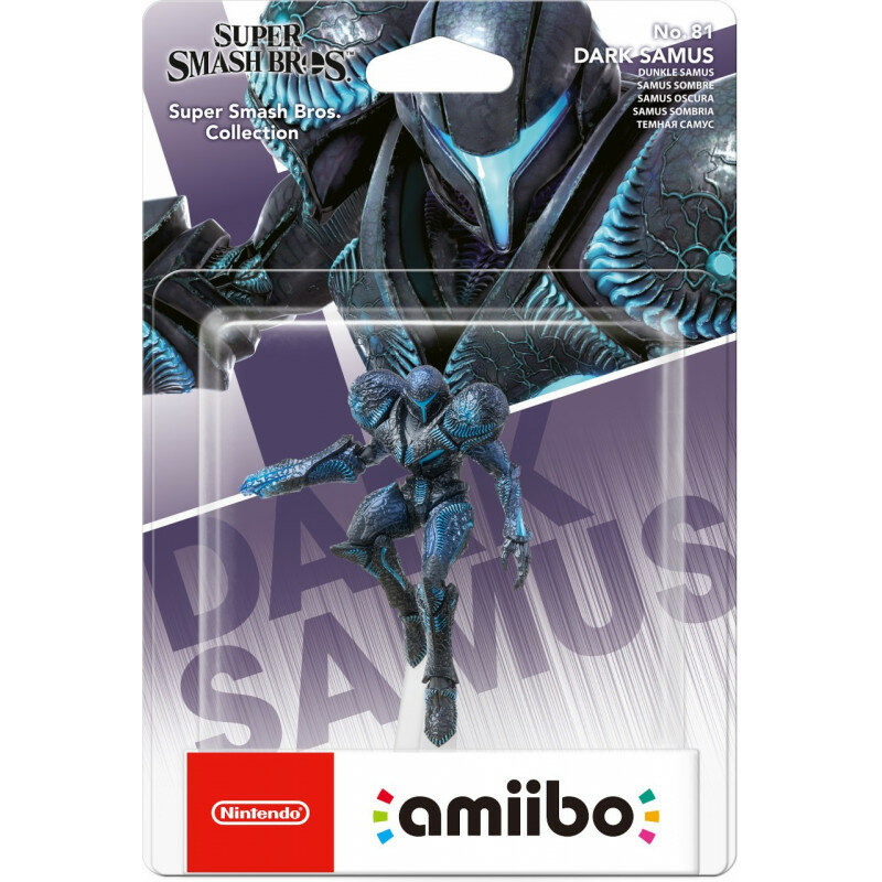 Фигурка Amiibo Dark Samus (коллекция Super Smash Bros.)