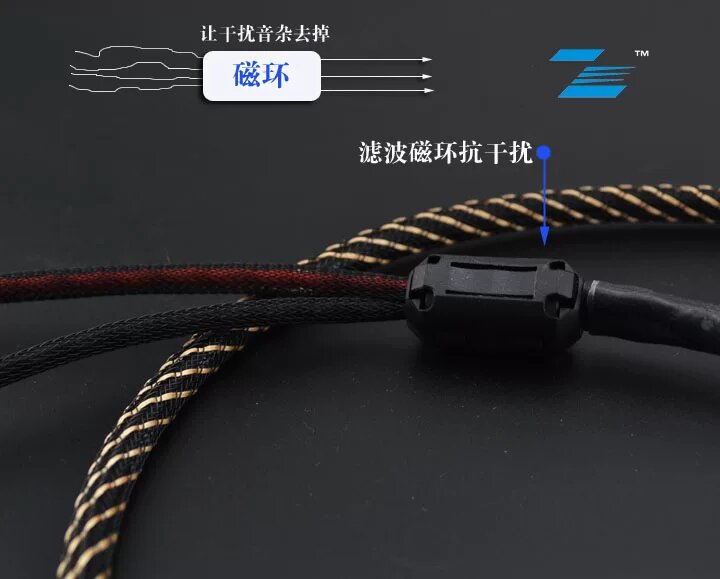 Аудиокабель 3.5 мм на 2x RCA Female, штекер 3.5 мм на 2 RCA AUX, провод для колонок, золотой провод, 1 м