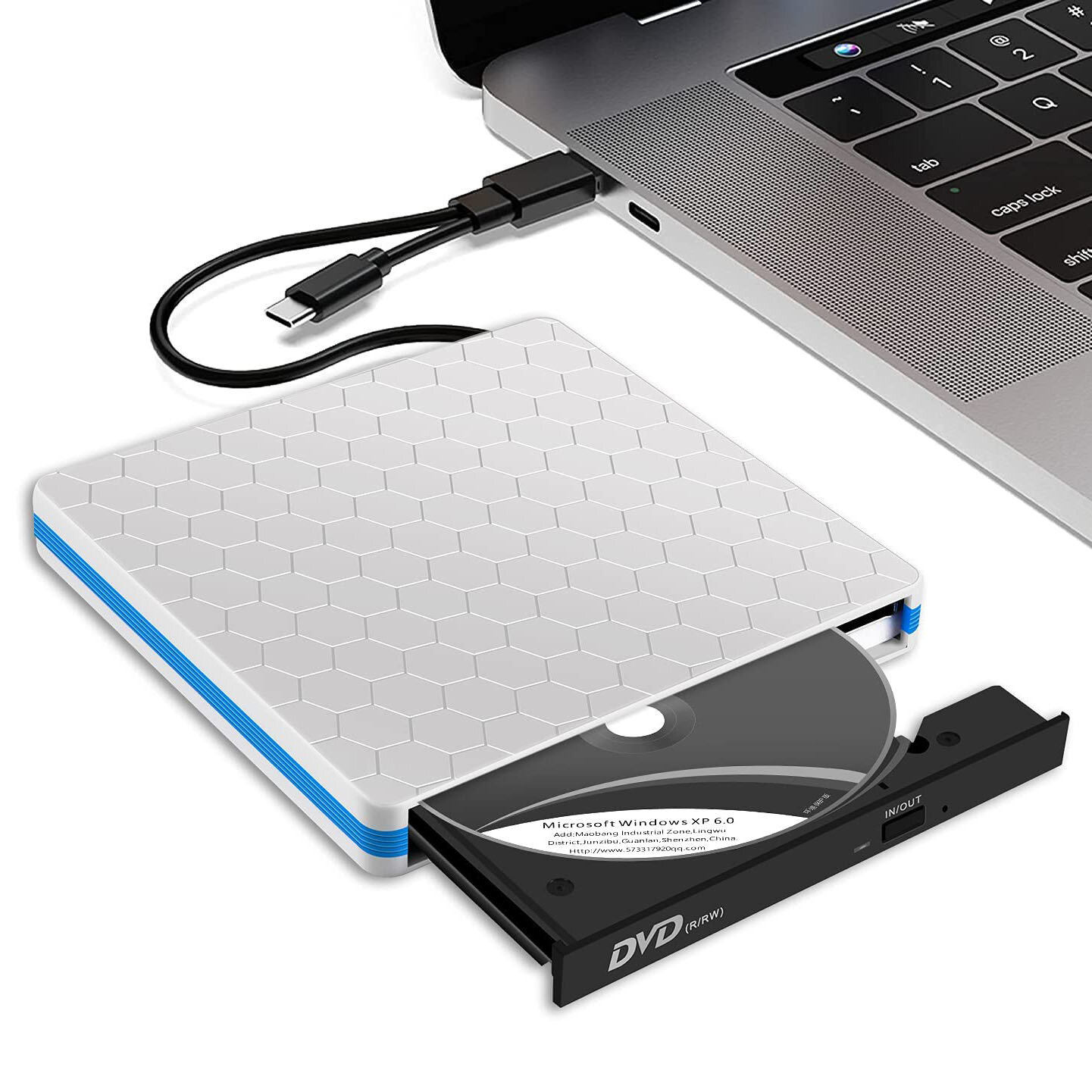 USB3.0 оптический привод для настольного компьютера, универсальный внешний записывающий привод для ноутбука, портативный внешний мобильный оптический привод