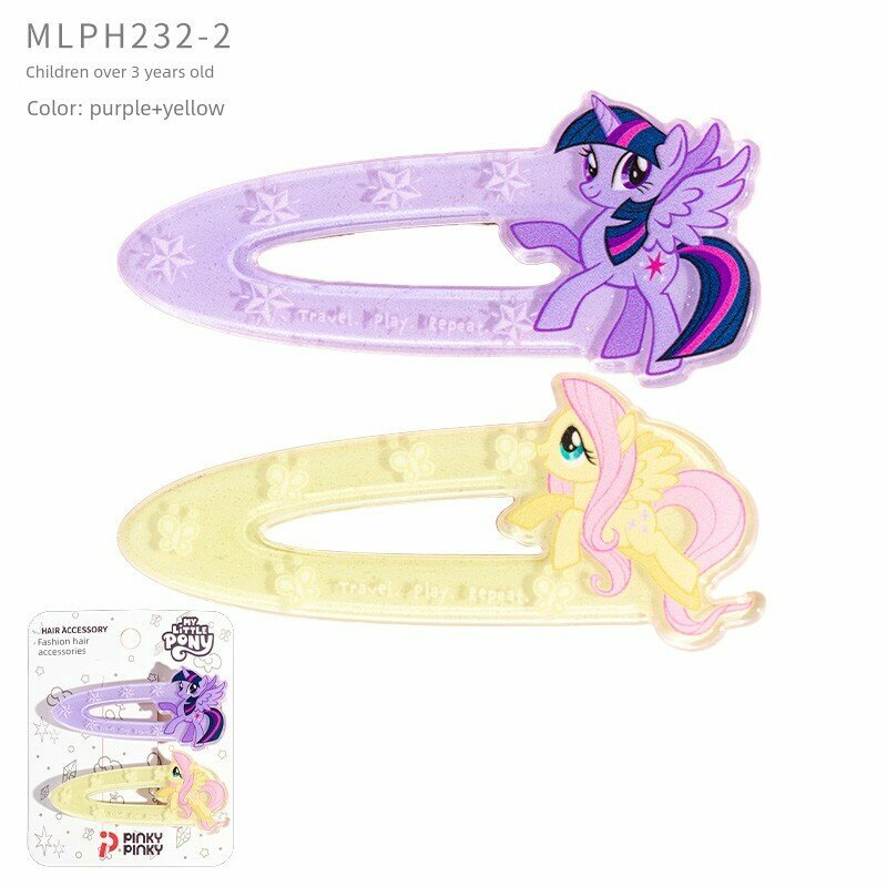 Детская резинка для волос Pinky My Little Pony, заколка для волос для девочек, заколка для волос, заколка для волос