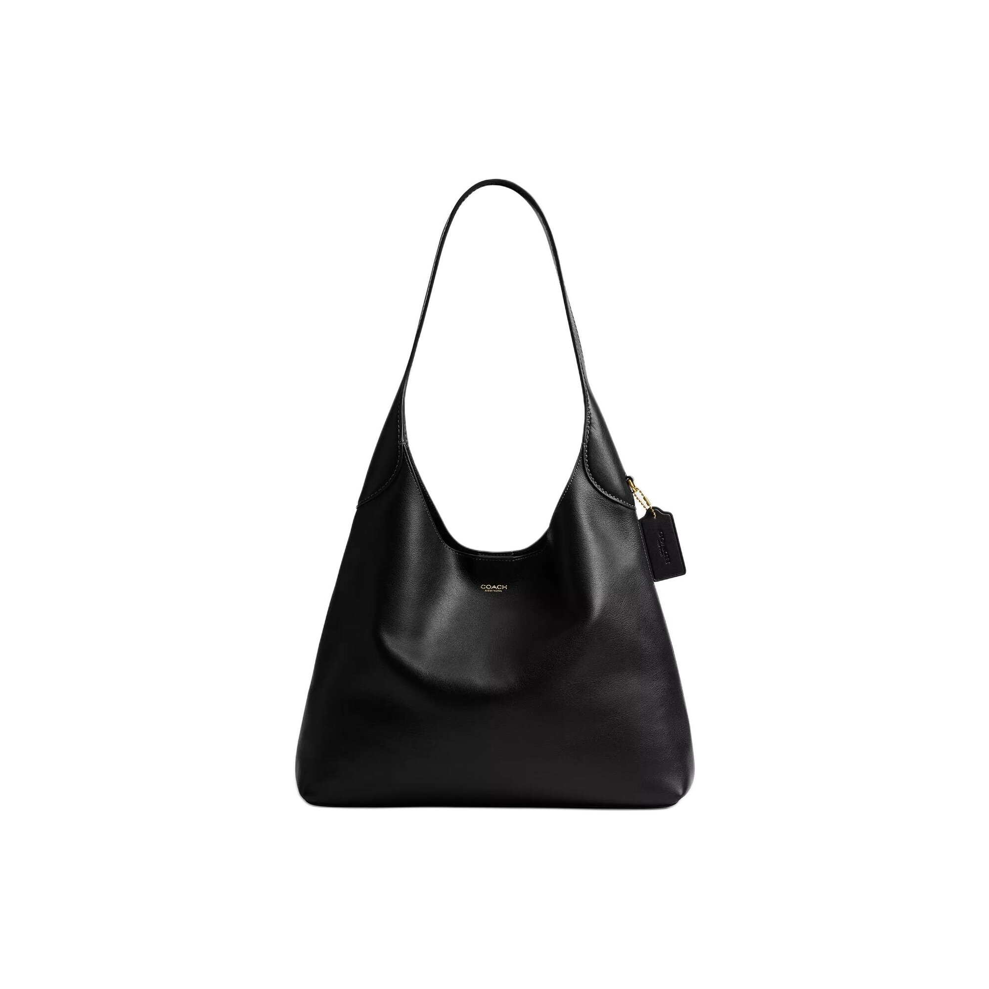 Сумка Coach Brooklyn, фактура матовая, black — фото 1