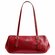 Сумка Coach, фактура матовая, красный