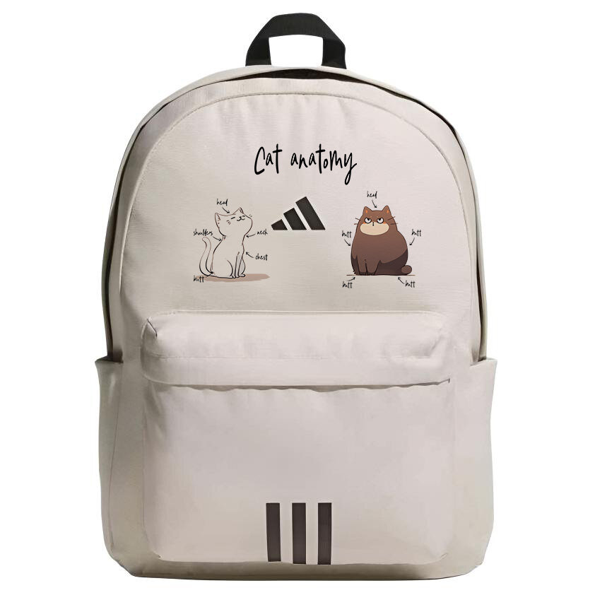 Рюкзак унисекс Adidas Fabric Patterned Print Regular Unisex Miracle Bauxite Brown