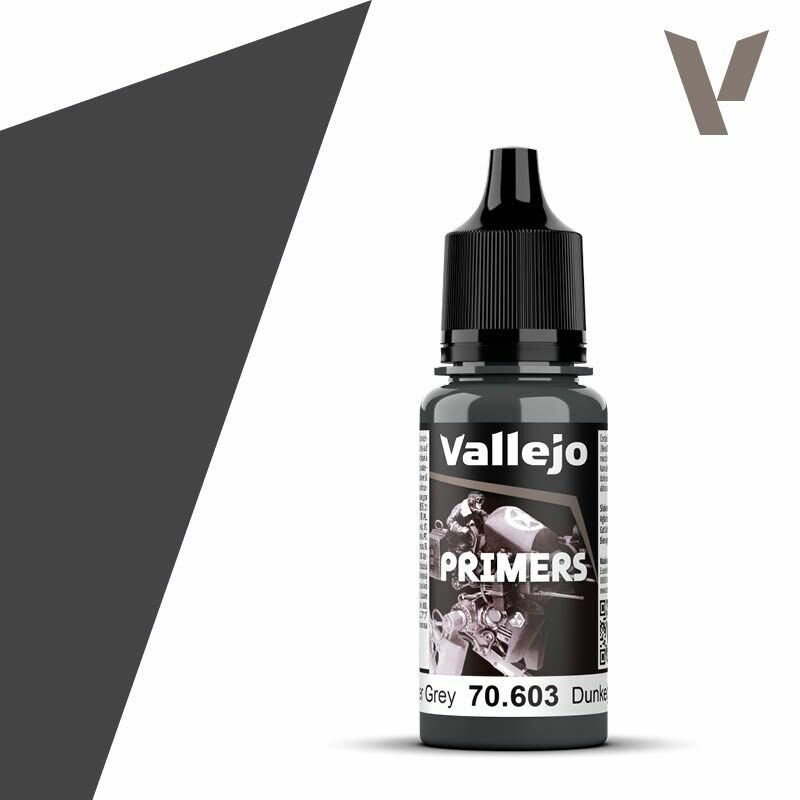 Краска Vallejo серии Surface Primer - German Panzer Grey 17мл. грунтовка 70.603