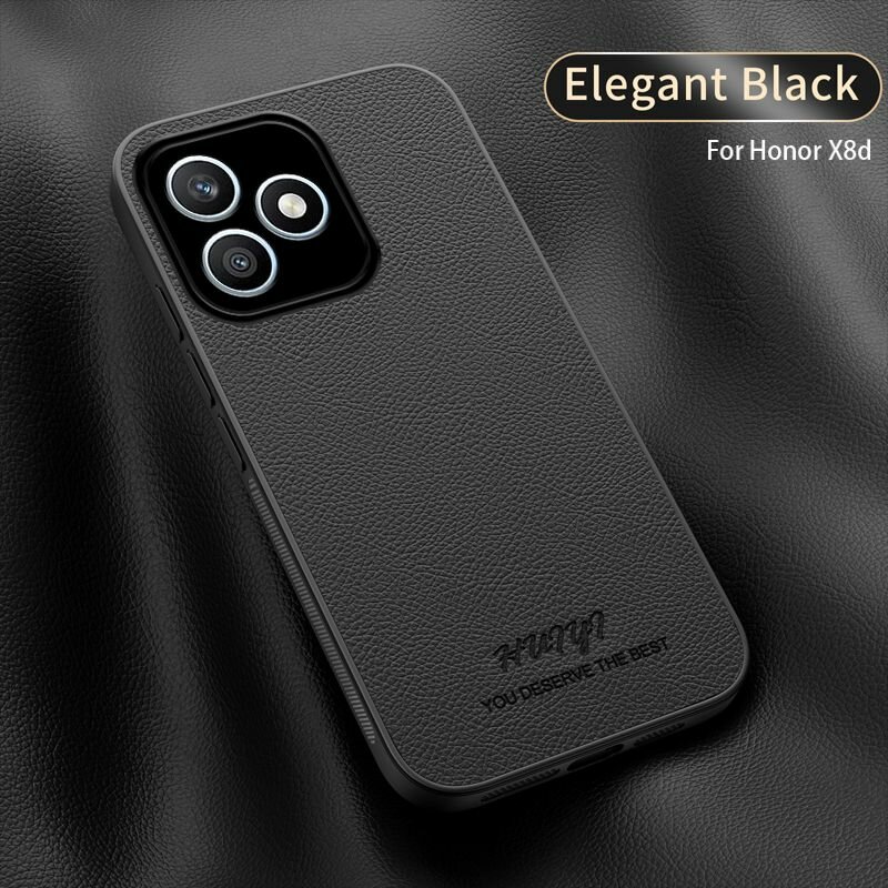 Чехол для Honor X8D / Хонор X8d Высококачественная кожа антиударный чехол