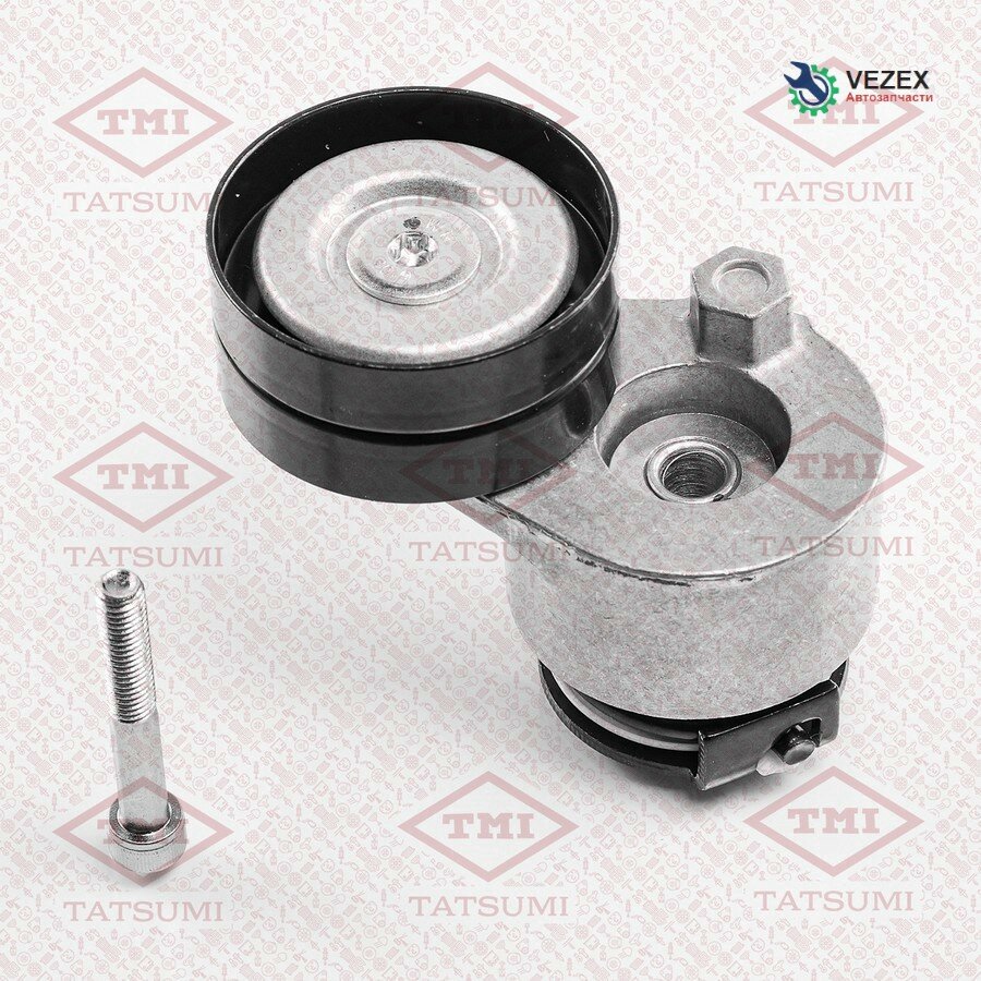 TATSUMI TFD1053 Натяжитель поликлин. ремня с роликом MITSUBISHI Carisma/Space Star 00-NISSAN Primera 02-OPEL Movano/Vivaro 01-RENAULT Duster/Laguna/Master/Trafic 99-VOLVO S40 00- TFD1053
