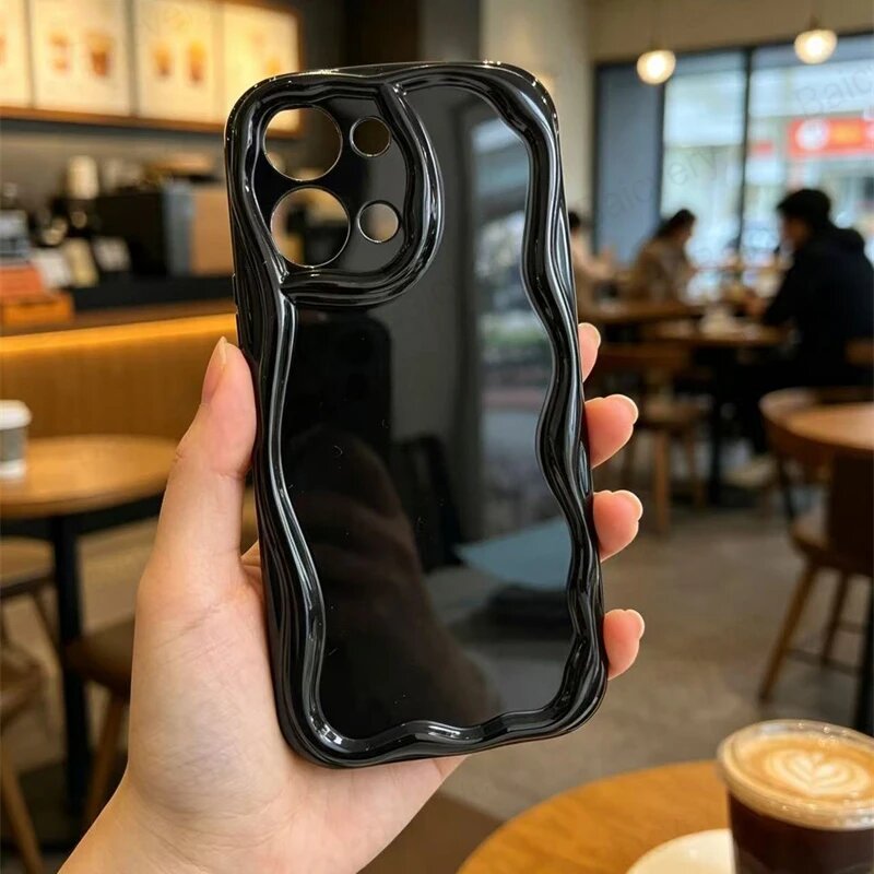 Модный роскошный чехол для POCO X8 Pro 5G с защитой краев для Xiaomi Черный, Black, POCO X8 Pro Max