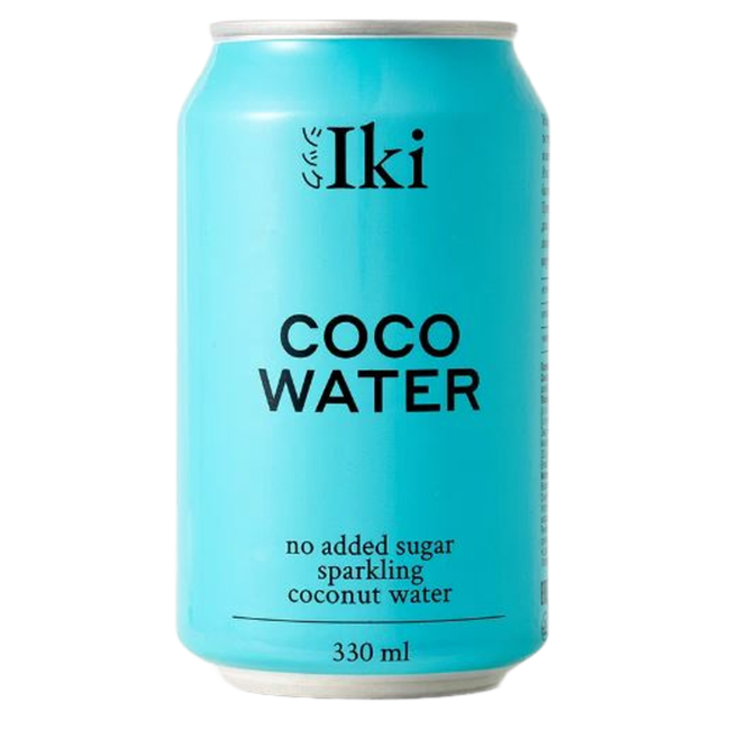 IKI 100% натуральная газированная кокосовая вода, 330 мл