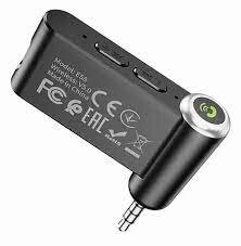 Bluetooth-приемник HOCO E58 Magic, 140 мАч, Jack 3.5мм/Bluetooth, Черный — фото 1
