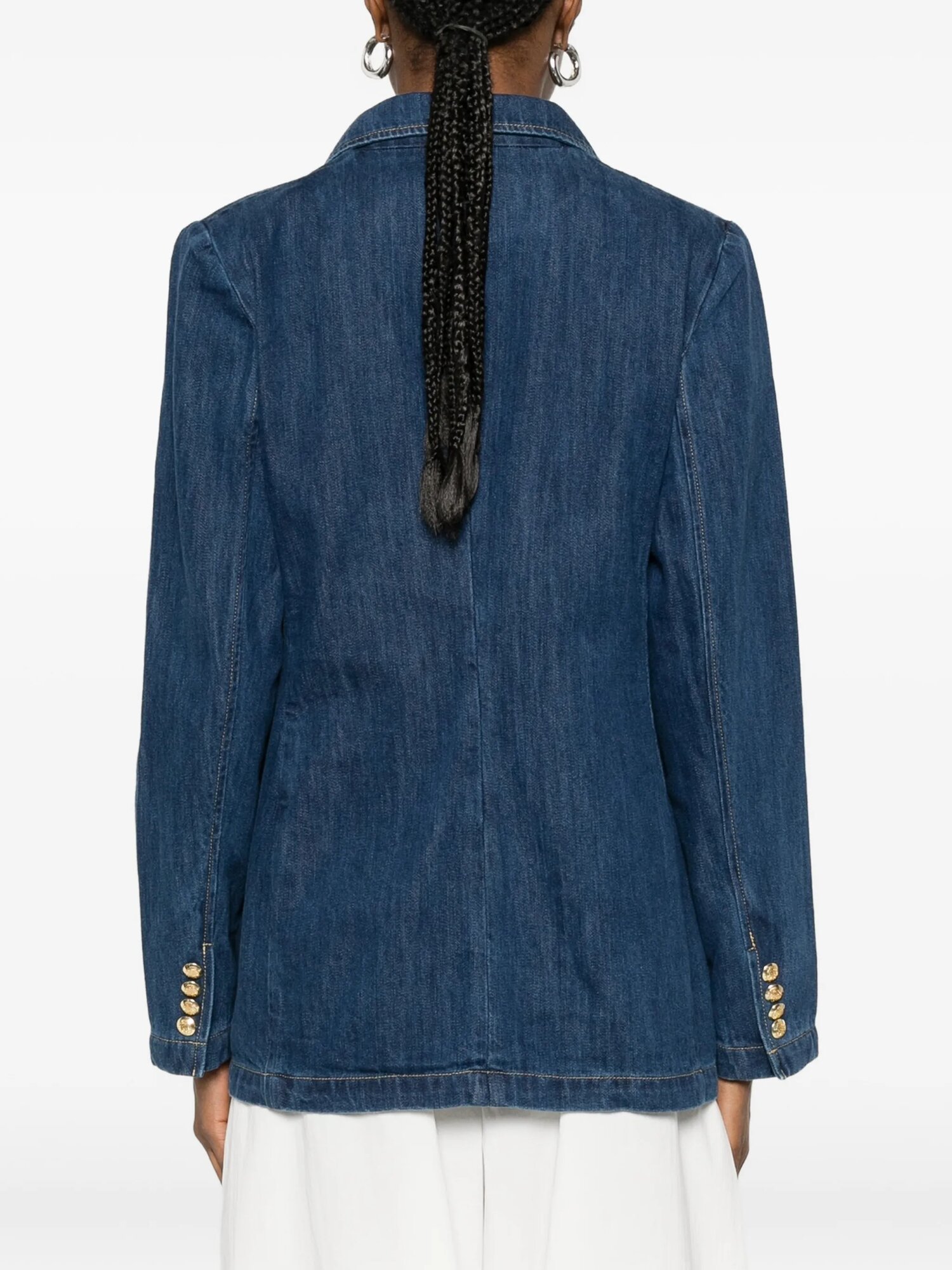 Куртка Lauren Ralph Lauren Double-breasted denim jacket, размер 8 — фото 1