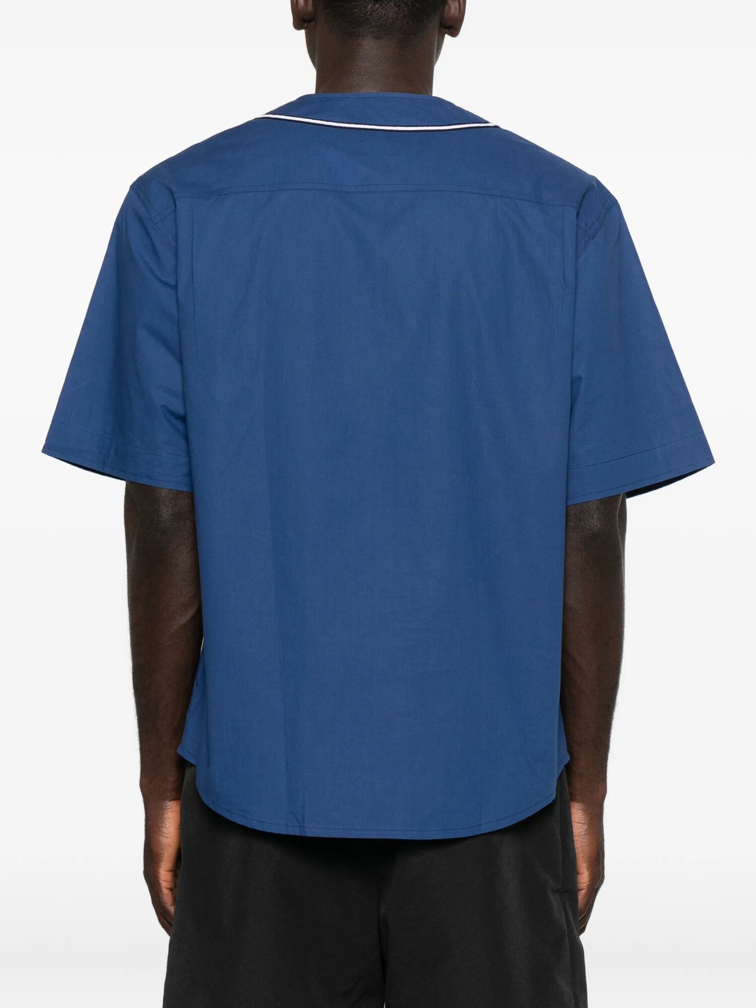 Рубашка KENZO Buttoned short-sleeve shirt, размер M, blue — фото 1