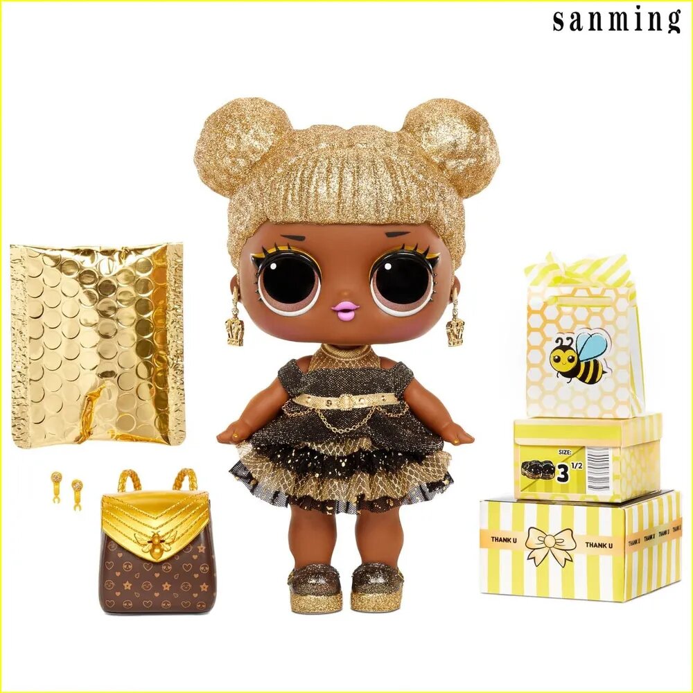 LOL Surprise Big Baby Queen Bee - Кукла ЛОЛ Малышка Биг Бейби Королева Пчел, 578192