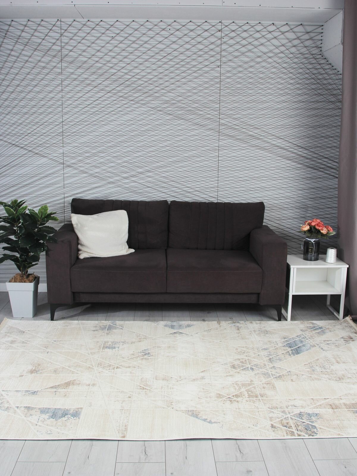 Ковер beige / cream 2.4x3.4м