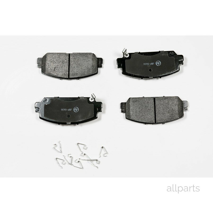 JUST DRIVE JBP0636 Колодки тормозные дисковые, передние